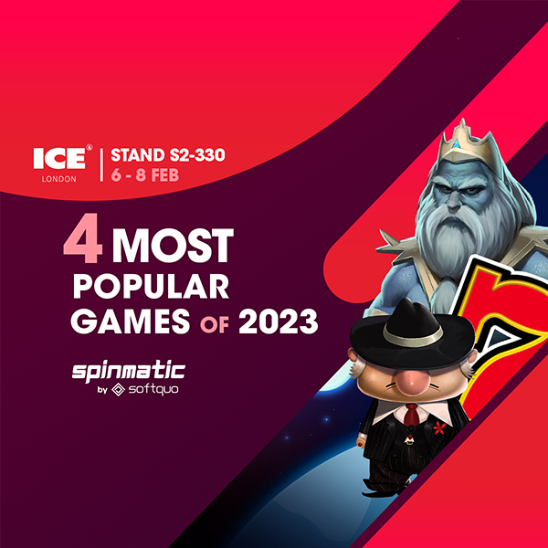 Spinmatic en ICE'24: Los 4 juegos más populares de 2023